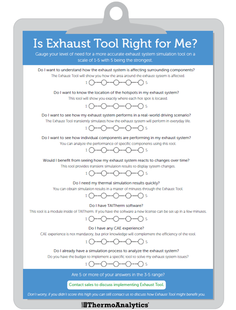 Download the Exhaust Tool Checklist